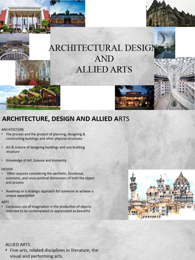 7-Architectural Design and Allied Arts | PDF | Philippines