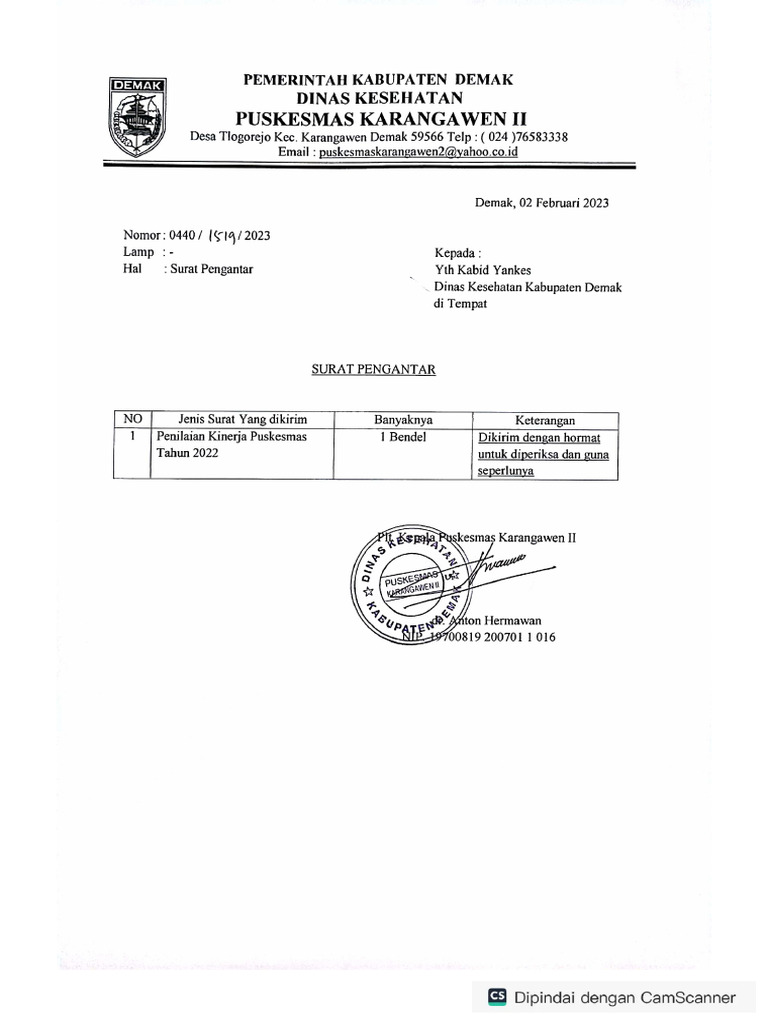 Bukti Pengiriman PKP | PDF