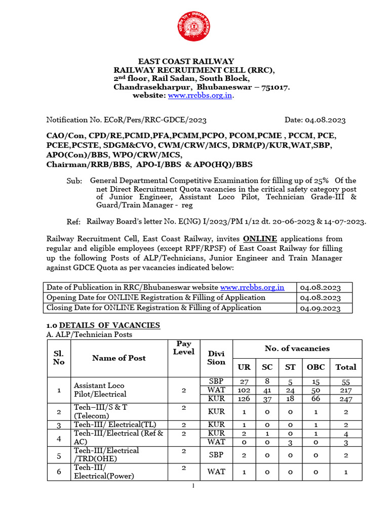 GDCE Notification - ECoR Signed | PDF | Engineering | Mechanical Engineering