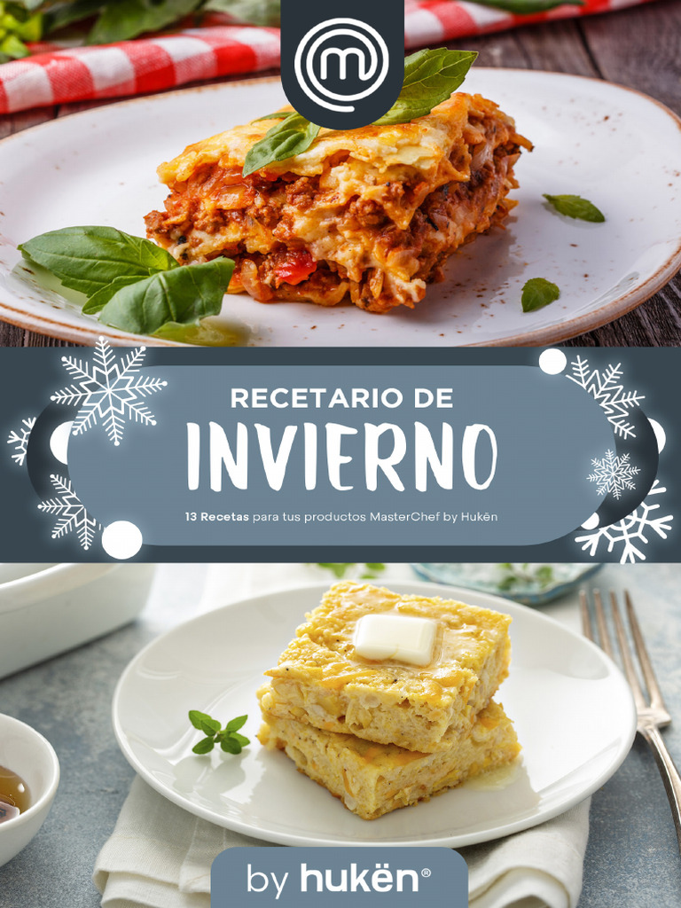Recetario de Invierno Masterchef by Huken | PDF | Panes | Galleta