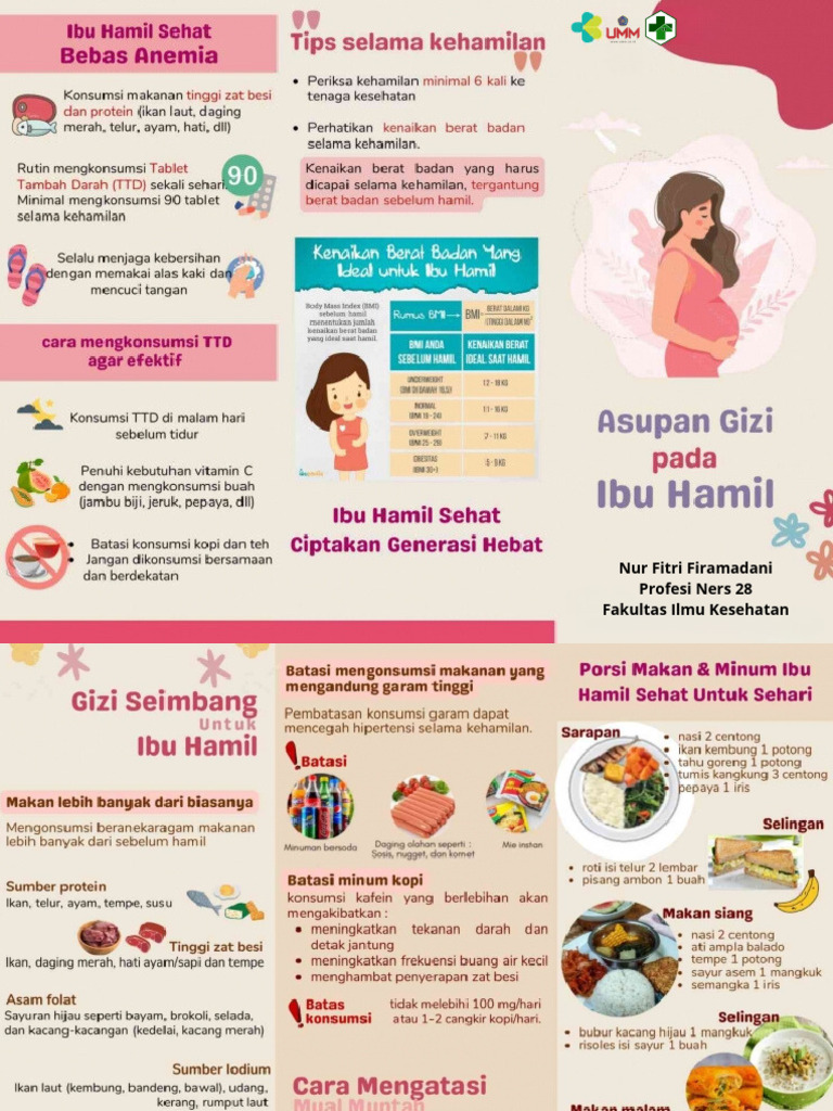Leaflet Edukasi Ibu Hamil | PDF
