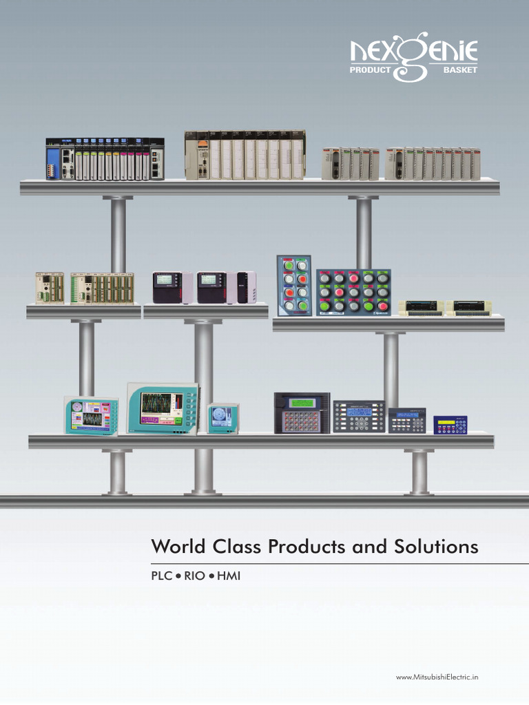 Mitsubishi Nexgenie PLC | PDF | Programmable Logic Controller | Input/Output