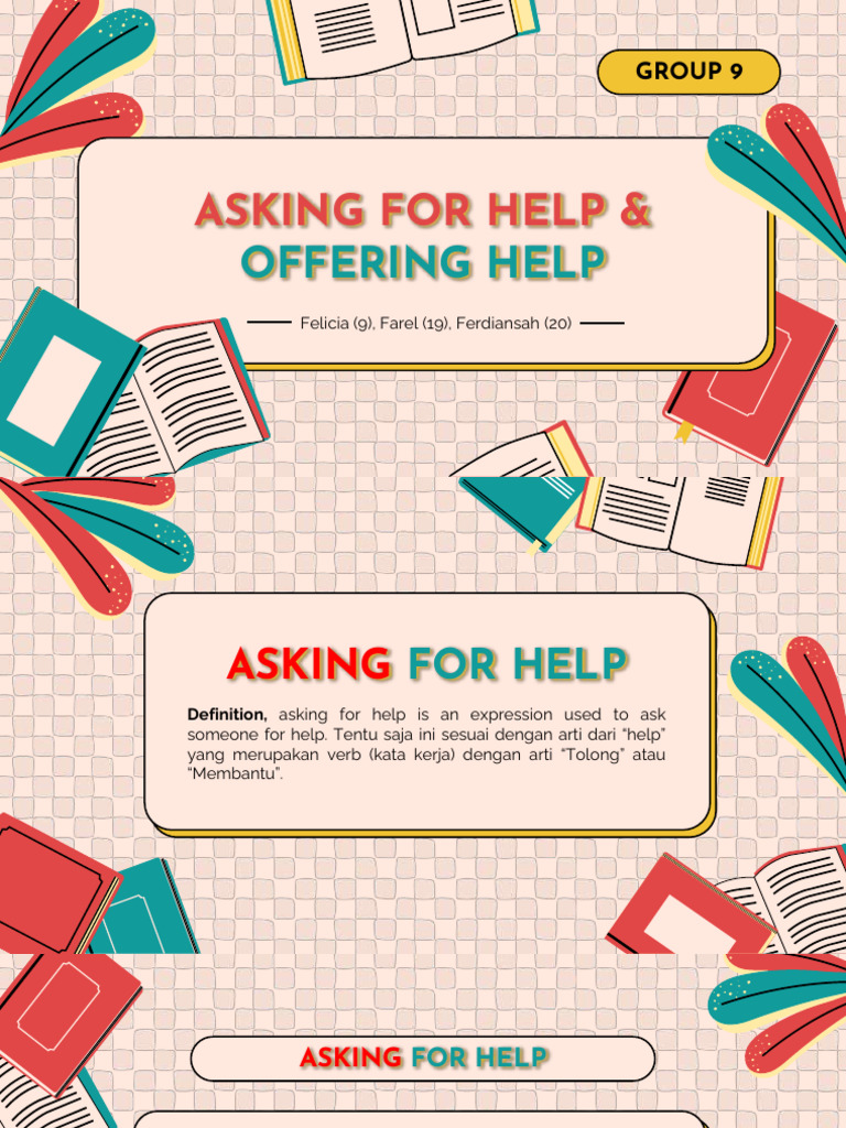 Help: Asking & Offering Tips | PDF | Communication | Cognitive Science