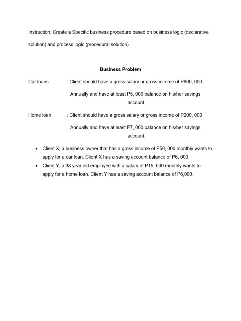 Midterm Examination In Business Logic PDF Loans Debt