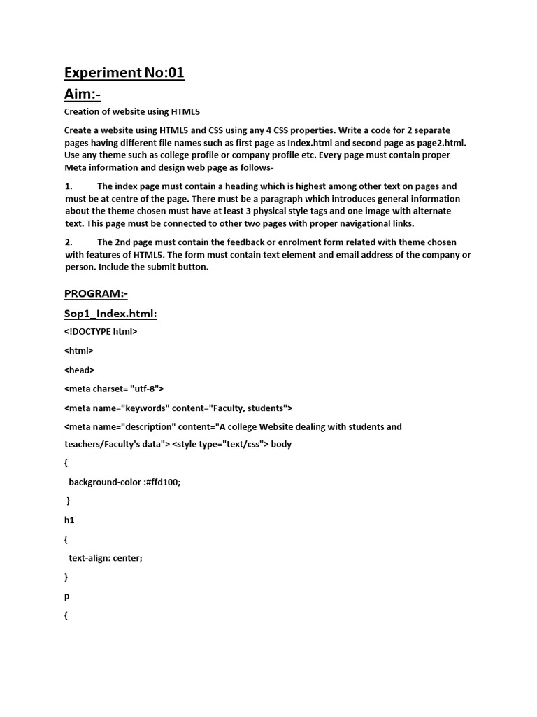 HTML5 Website Creation for 12th Grade | PDF | Software Development | Multimedia