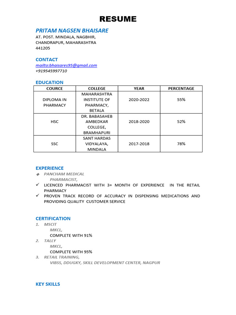 Pritam Nagsen Bhaisare | PDF