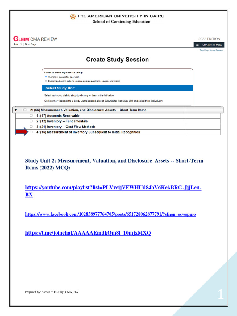 Initial vs Subsequent Inventory Measurement | PDF | Inventory ...