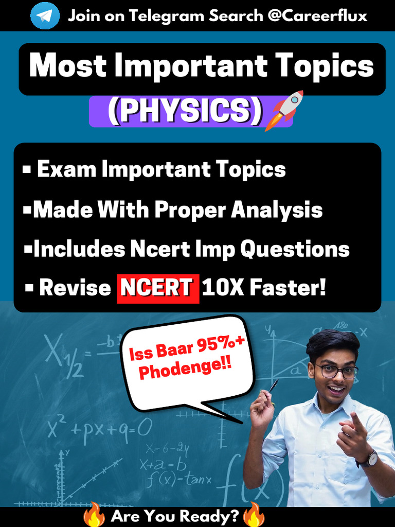 Physics Most Imp Topics | PDF