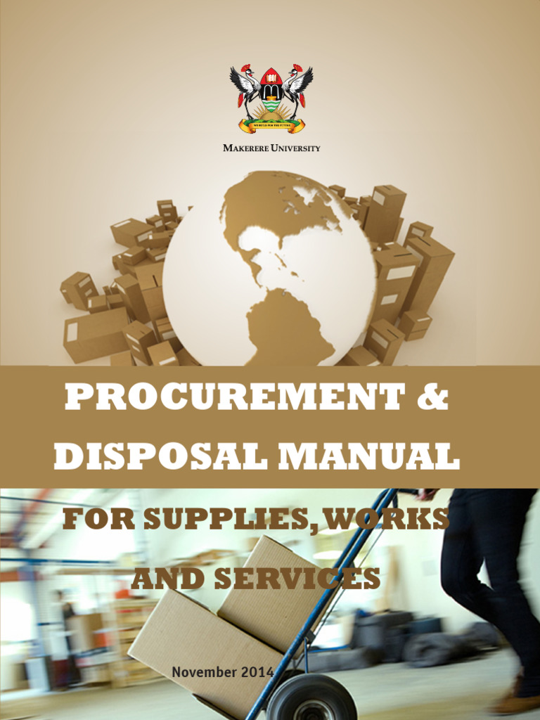 Procurement Manual | PDF | Procurement | Audit