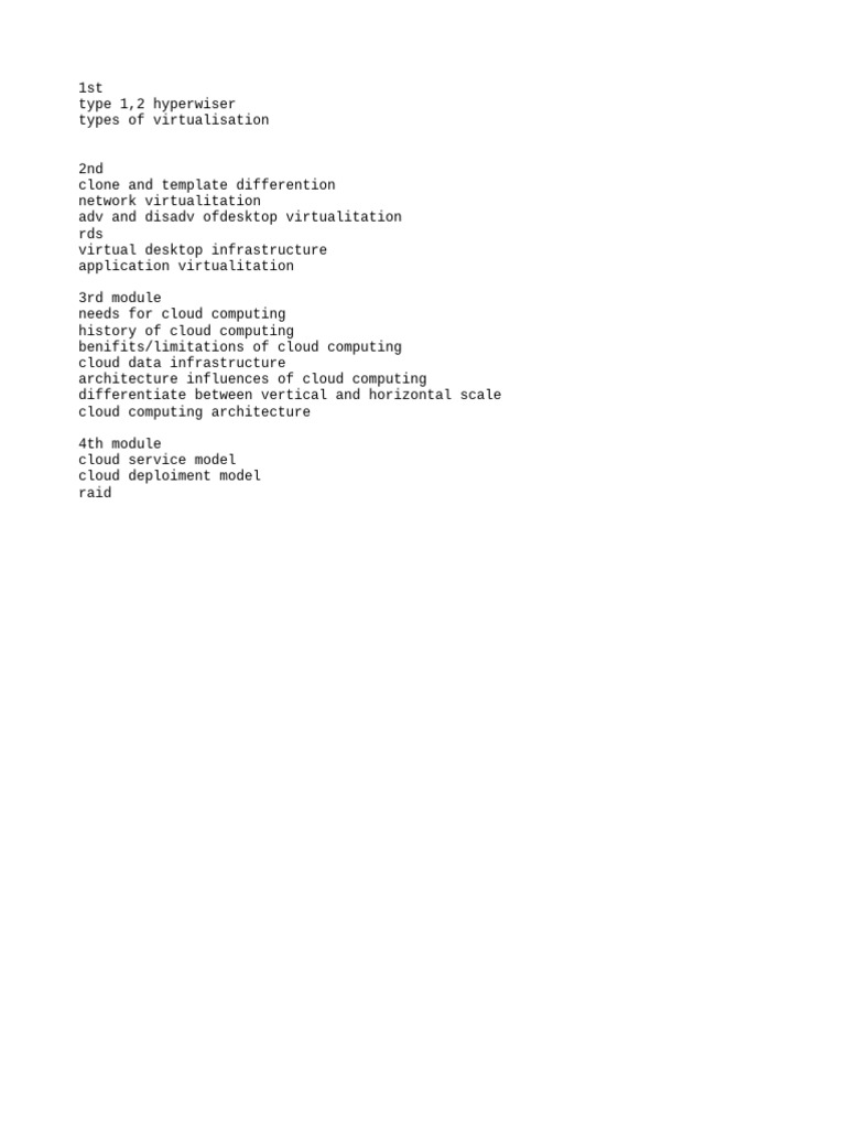 Cloud Computing Pdf