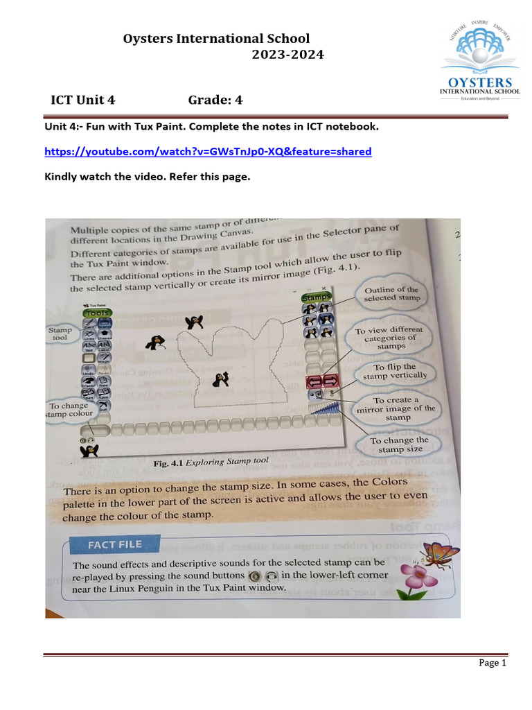 Grd4 ICT Notes Unit4 | PDF