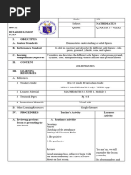 Solid Figures Lesson Plan For Grade 5 Pdf Shape Learning