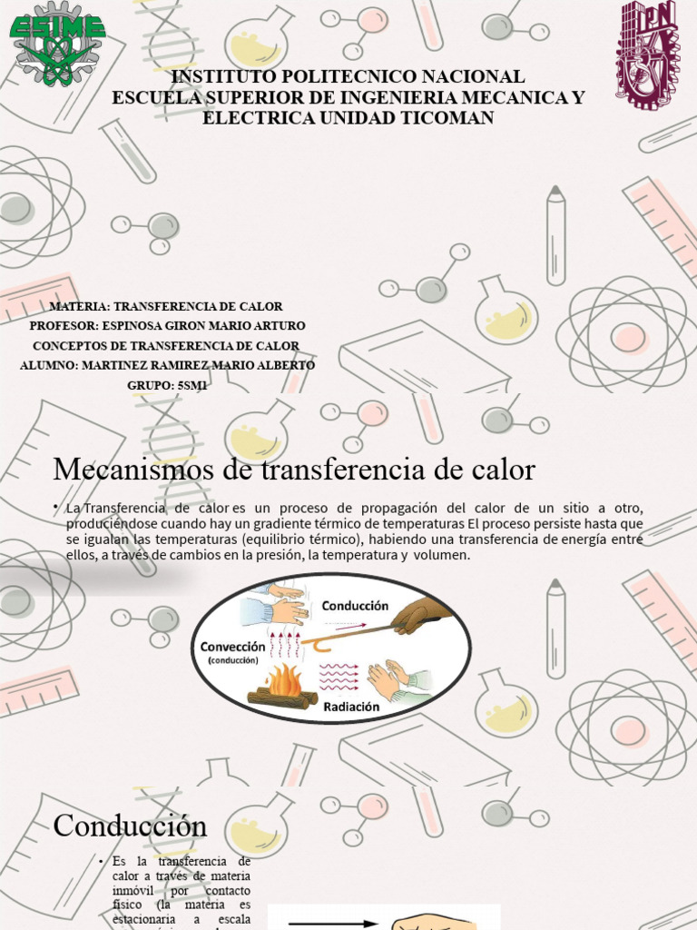 Conceptos de Transferencia de Calor | PDF | Conductividad térmica ...