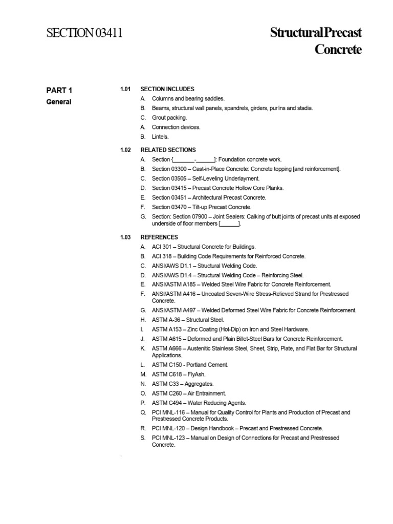 Structural Precast Concrete | PDF | Concrete | Precast Concrete