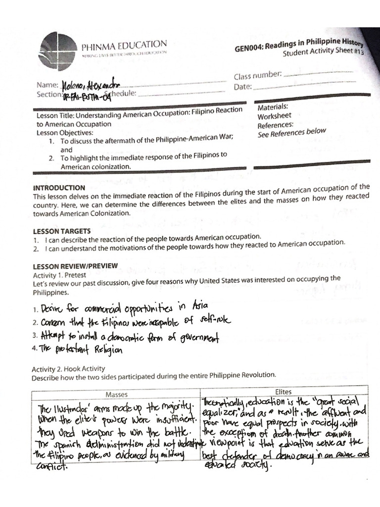 GEN004 Module 13 14 | PDF