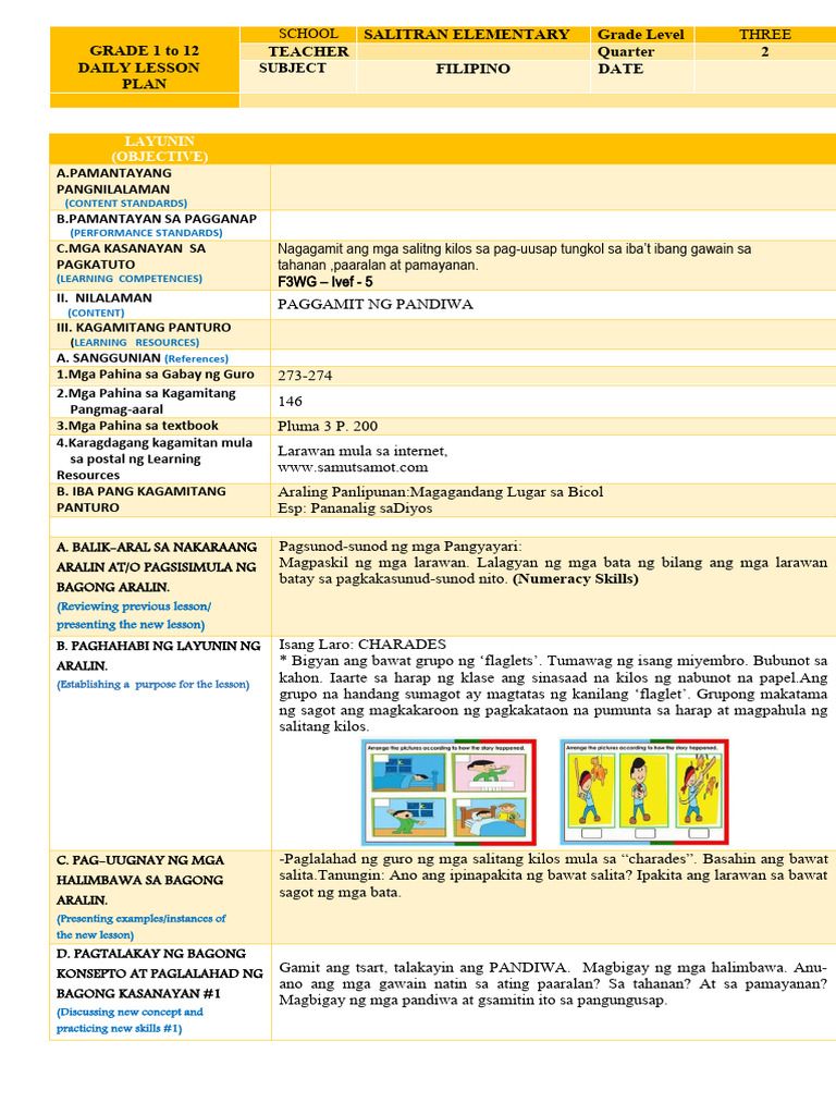 Filipino 3 Cot 2 | PDF