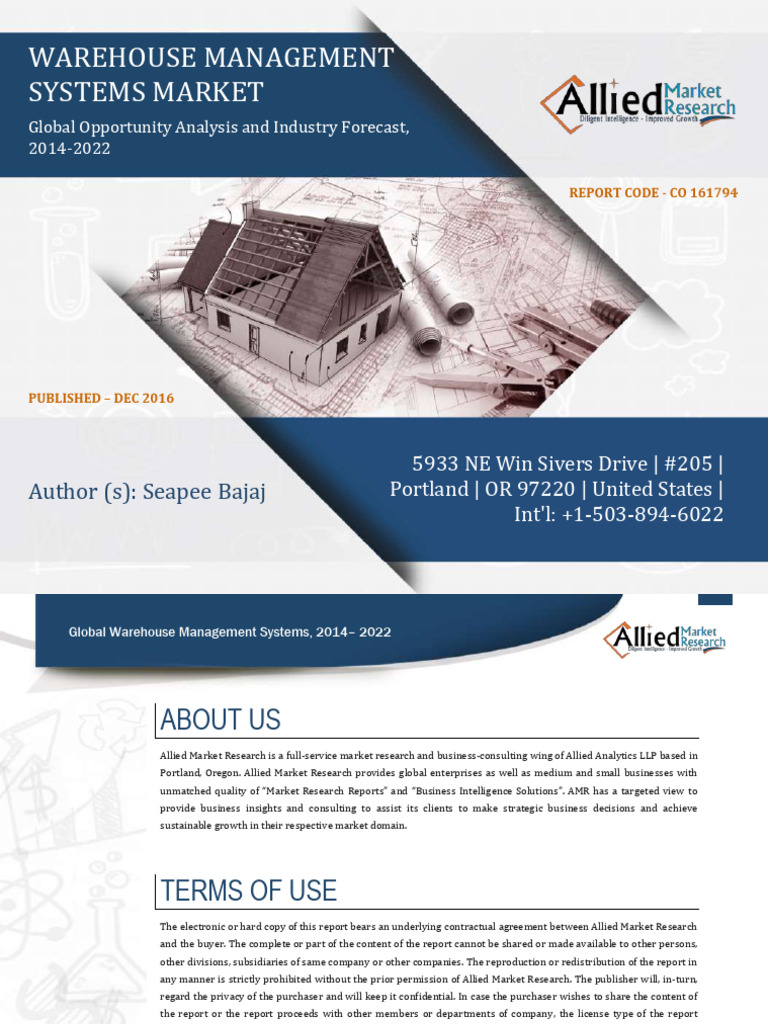 Sample - Global Warehouse Management Systems, 2014GÇô 2022 - V1.1 | PDF ...