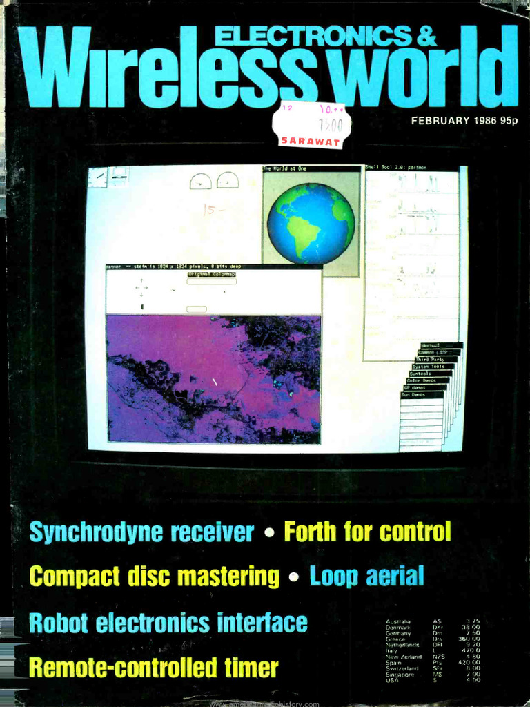 Wireless World 1986 02 | PDF | Video | Television