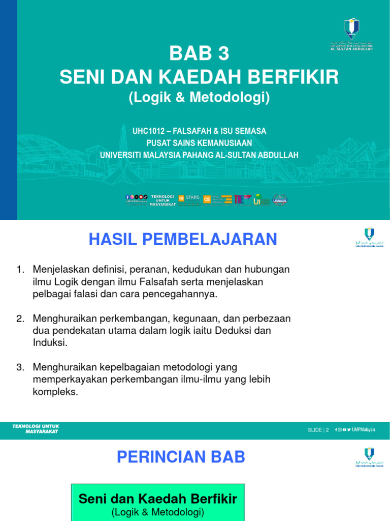 Seni dan Kaedah Berfikir Logik | PDF