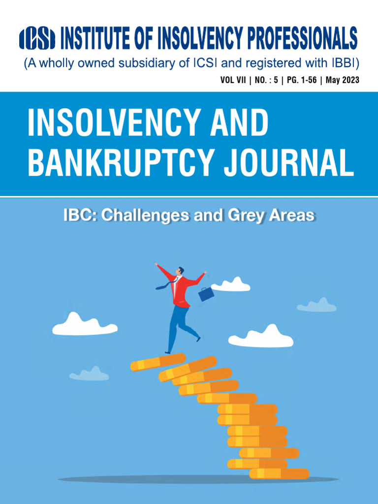 Icsi Iip Journal - May 2023 | PDF | Bankruptcy | Liquidation