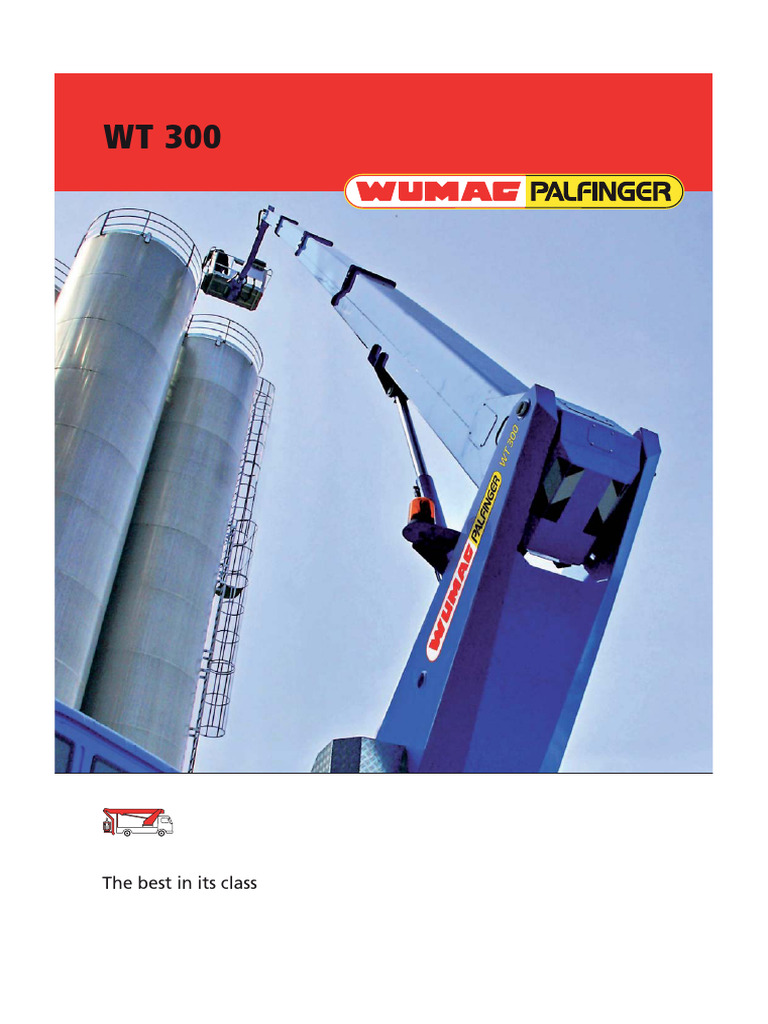 Palfinger wt300 | PDF | Automotive Industry | Vehicle Technology