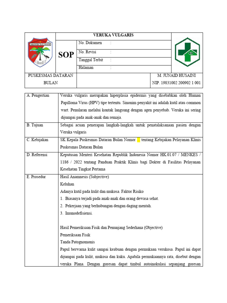 Veruka Vulgaris | PDF | Kesehatan Holistik | Sains & Matematika