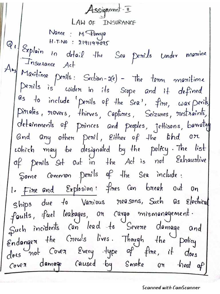 Insurance Assignment 2 | PDF