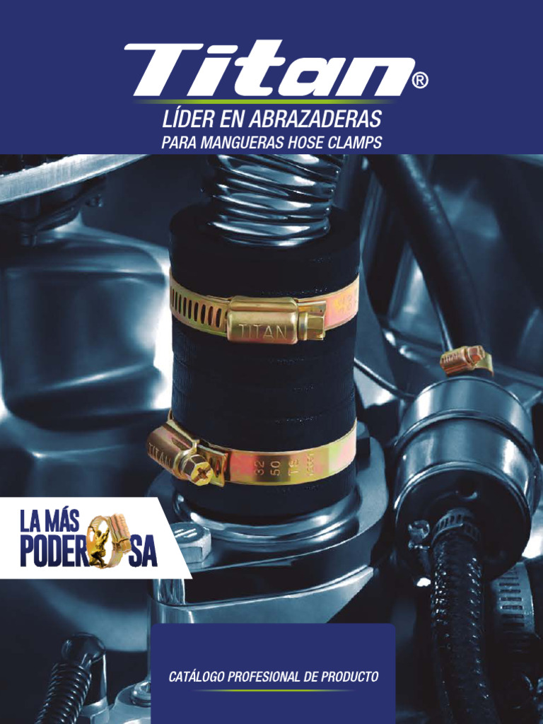 Catalogo Abrazaderas Titan | PDF | Marca | Tornillo