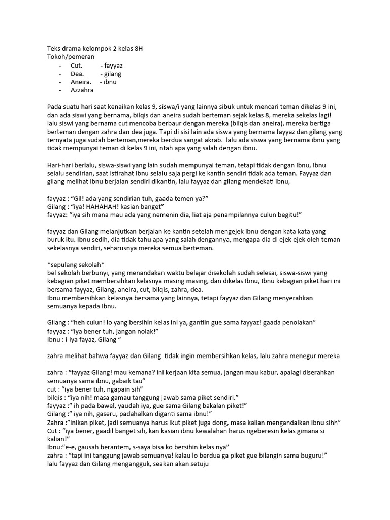 Teks Drama | PDF