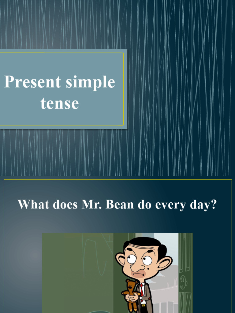 Present Simple Tense Classroom Posters CLT Communicative Language Teach ...