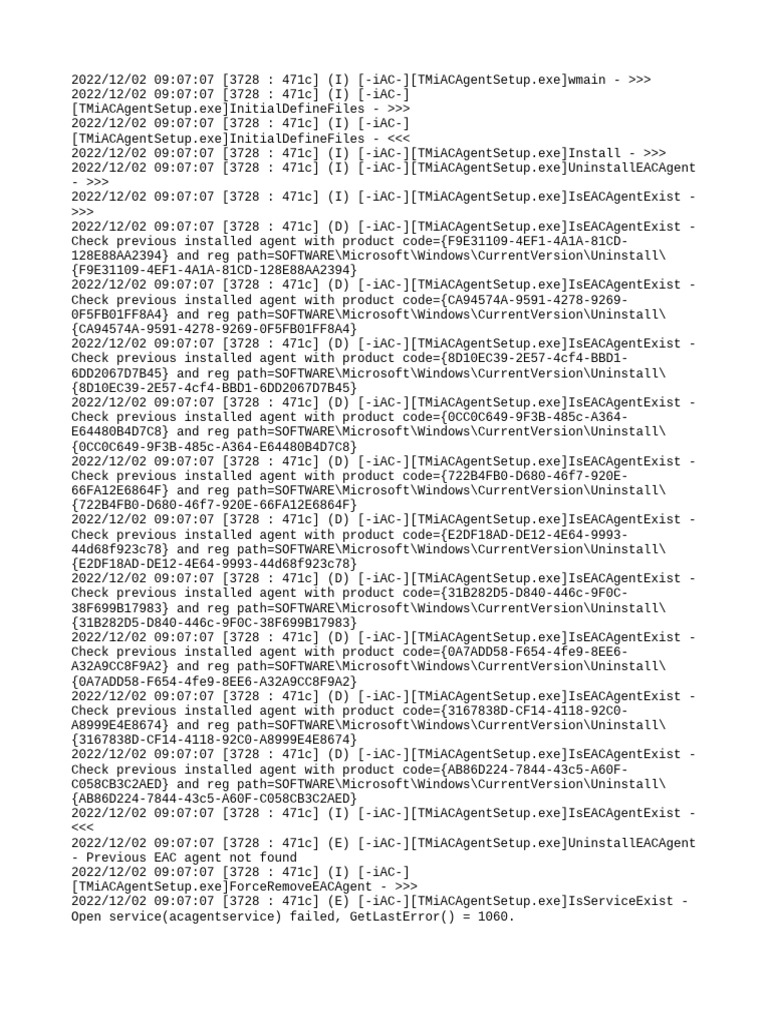 Tmi Acagent Setup Pdf Computer File Ibm Pc Compatibles