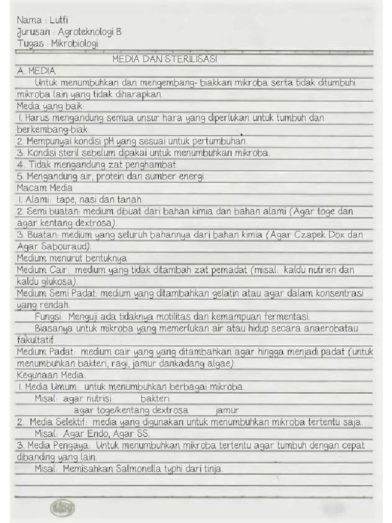 Lutfi Tugas Mikrobiologi | PDF