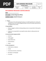 Daily Safe Task Instruction Form | PDF | Risk Assessment | Occupational ...