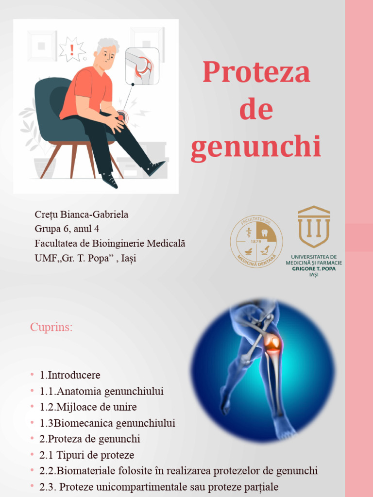 Proteza de Genunchi | PDF