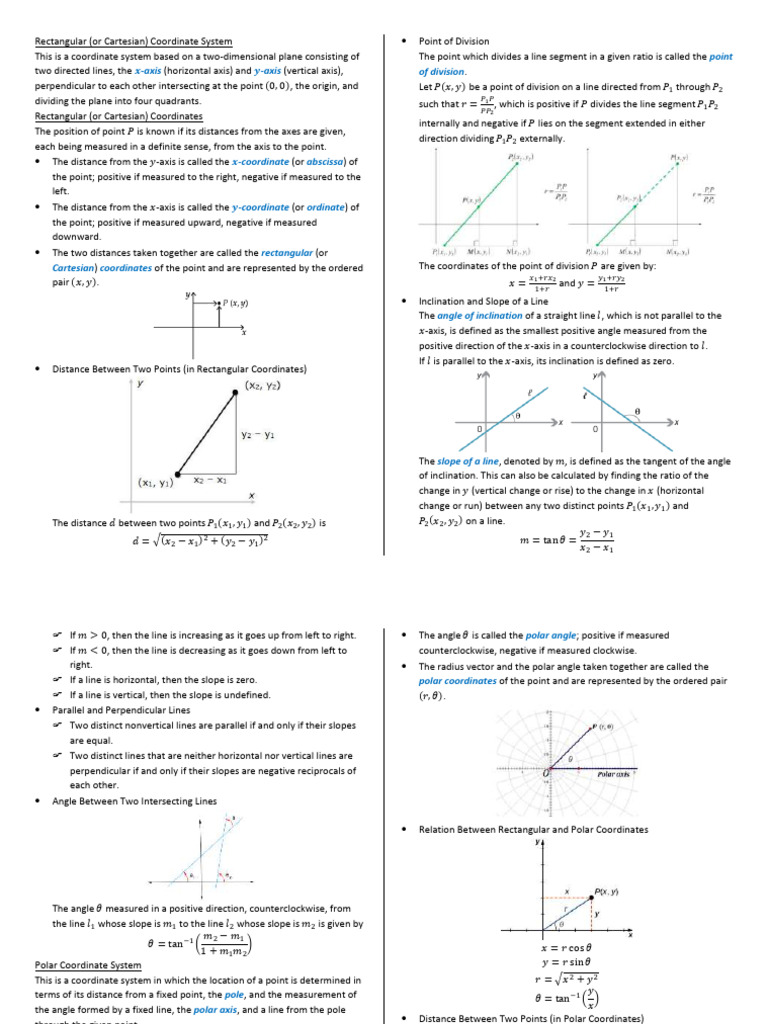 Analytic Geometry | PDF | Ellipse | Perpendicular