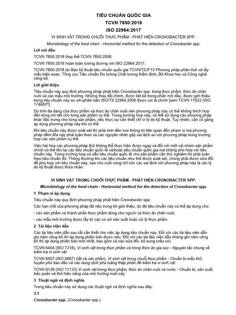 (Vanbanphapluat - Co) tcvn7850-2018 ISO 22964 | PDF