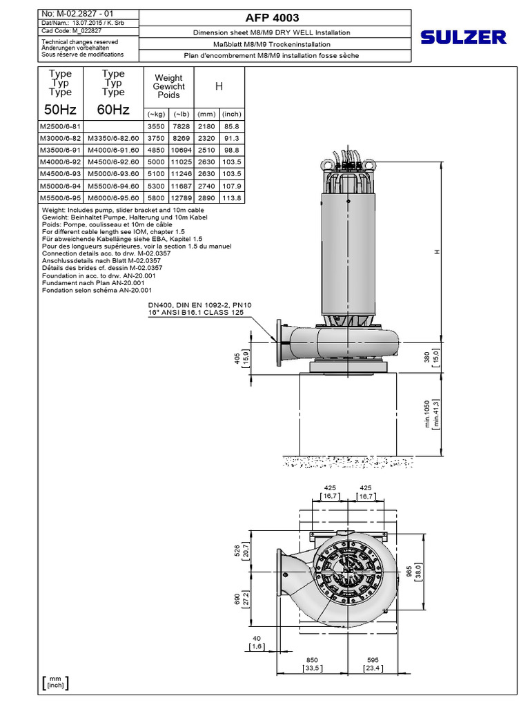 AFP 4003 Dimension Drawings | PDF