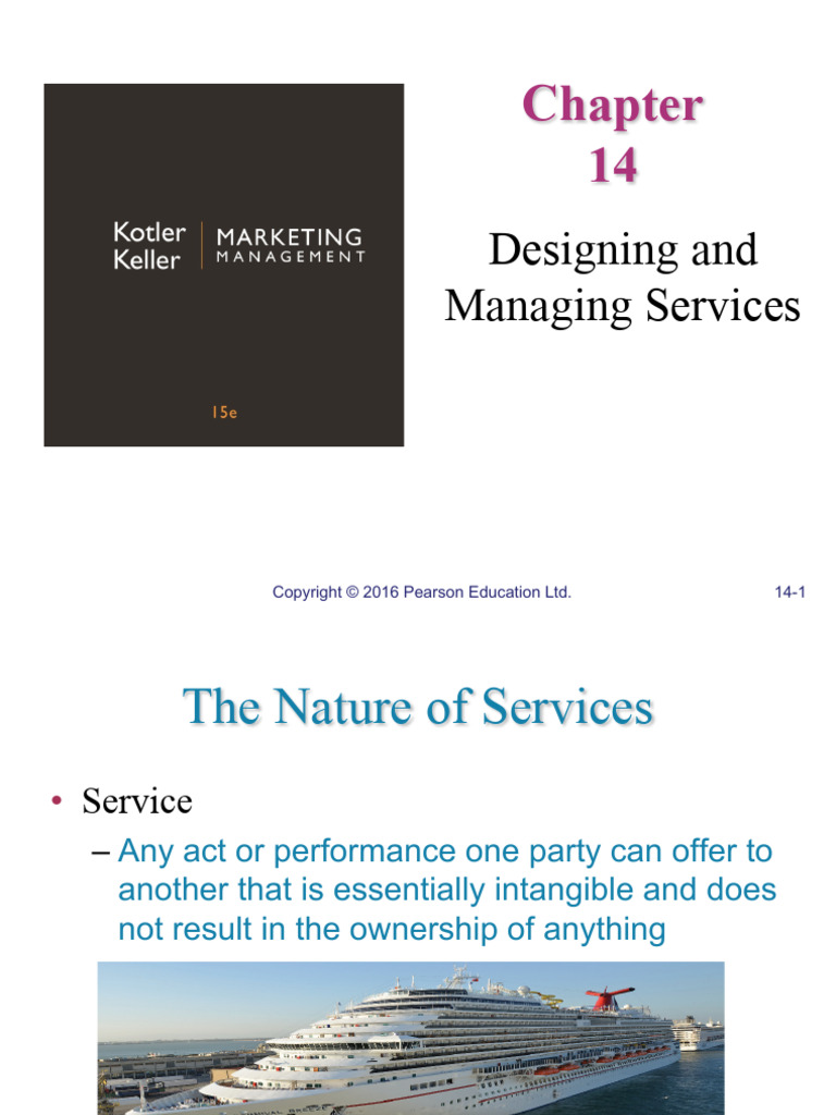 Chapter 6 - Designing and Managing Services | PDF | Marketing | Private ...