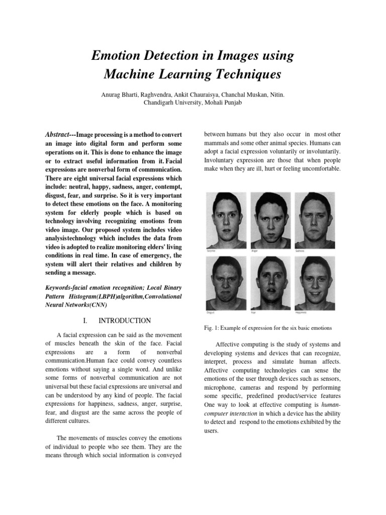 Research Paper | PDF | Computer Vision | Statistical Classification