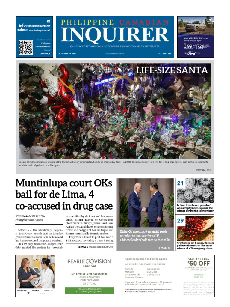 Philippine Canadian Inquirer #566 | PDF | Asia Pacific Economic Cooperation | Philippines