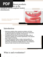 CALIT.1119 Basic Information On The Straumann Novaloc Retentive System ...