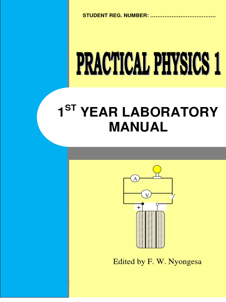 1st Year Laboratory Manual | PDF | Pendulum | Observational Error