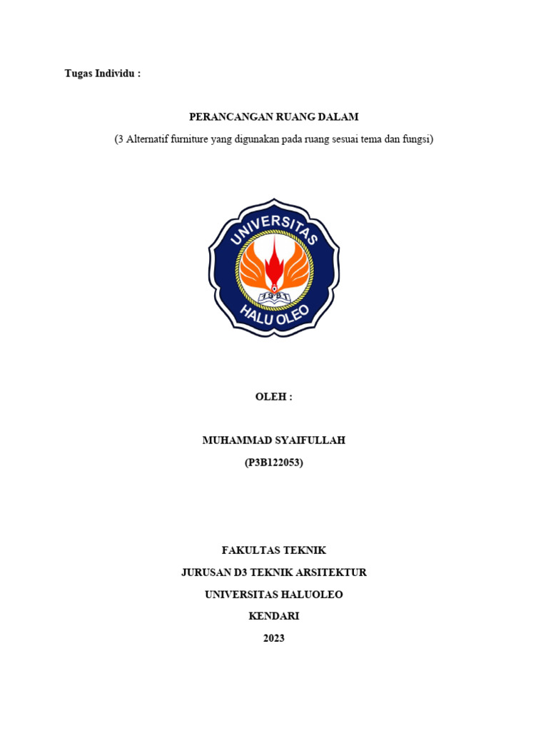 Perancangan Ruang Dalam | PDF | Seni