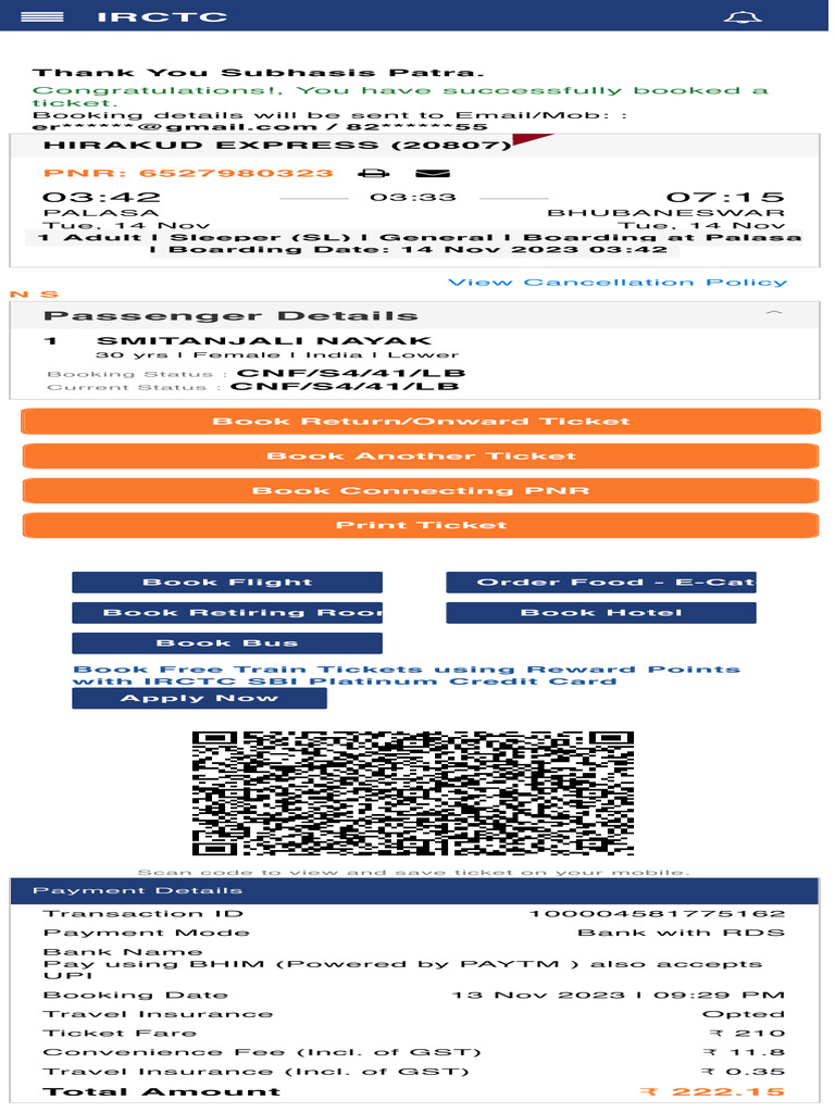 IRCTC Next Generation Eticketing System | PDF