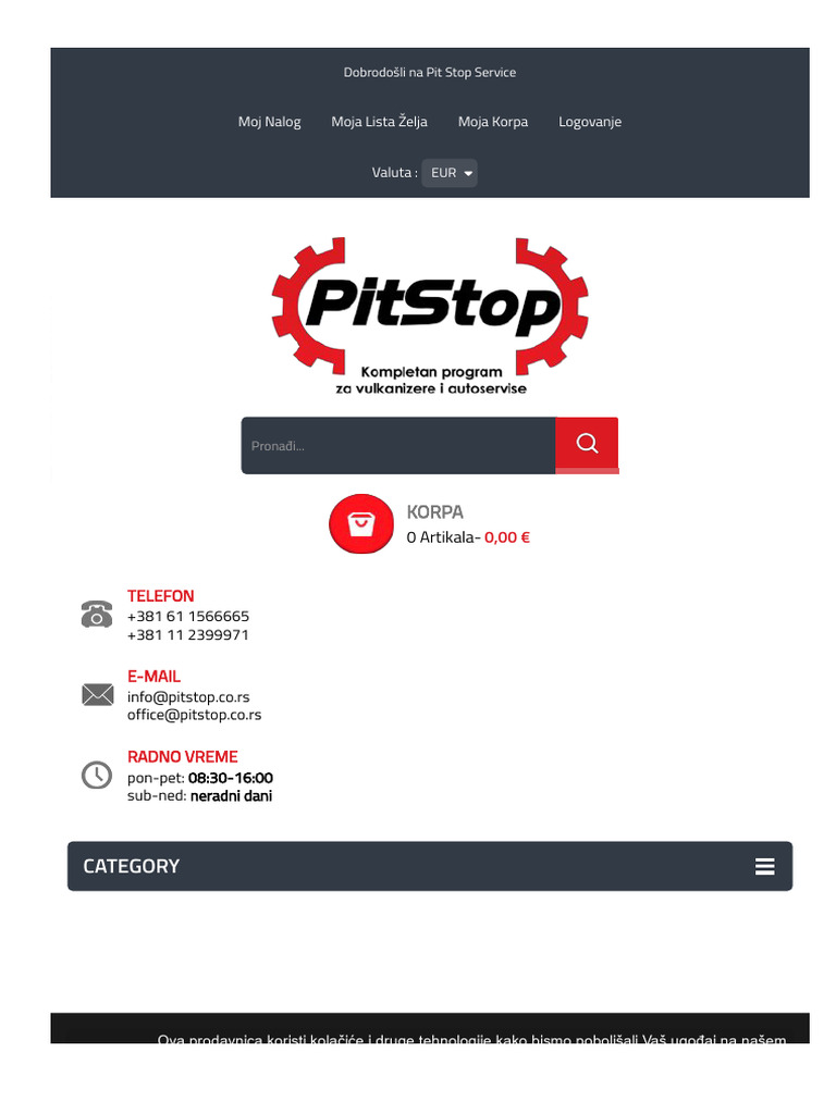 WWW Pitstop Co Rs 31 Tegovi I Repromaterijal | PDF