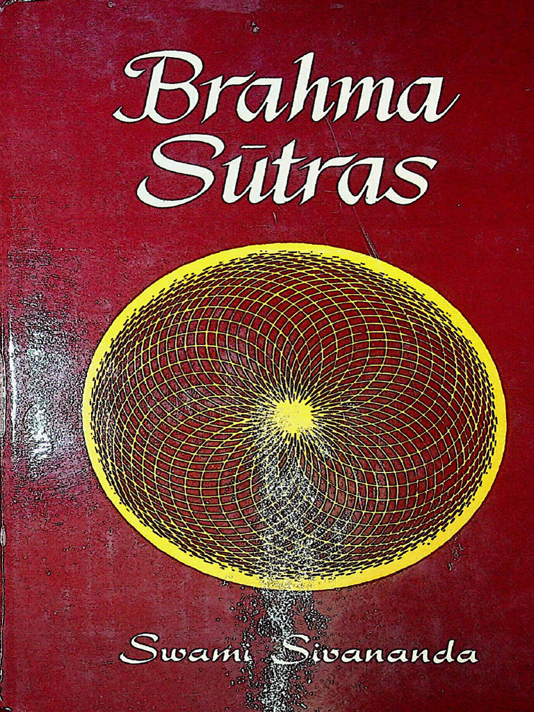 Brahma Sutras - Swami Sivananda | PDF