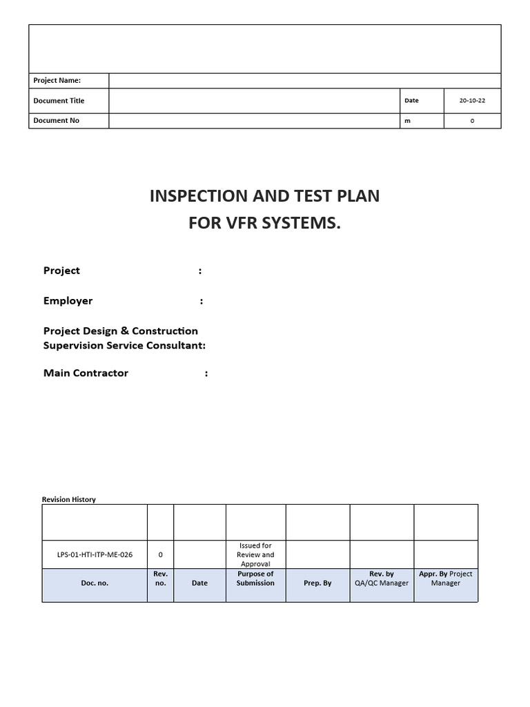 Lps-01-Hti-Itp-Me-026 - VRF System | Download Free PDF | Pipe (Fluid ...
