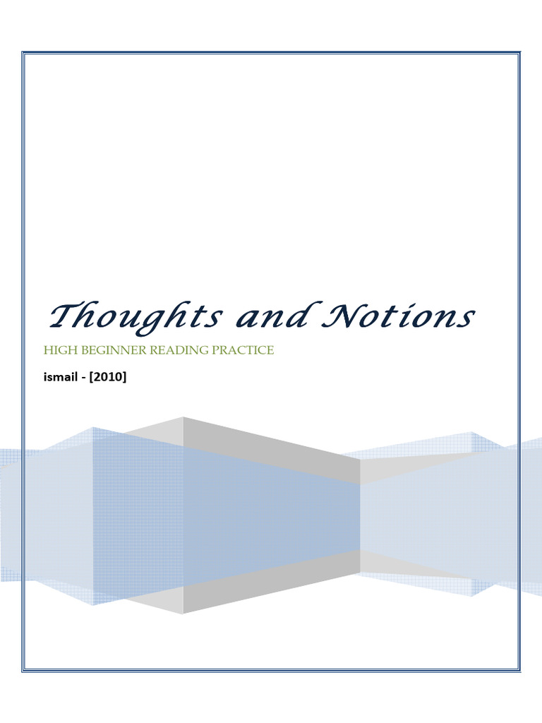 Thoughts and Notions 2 Answer Key | PDF | Foods | Food And Drink