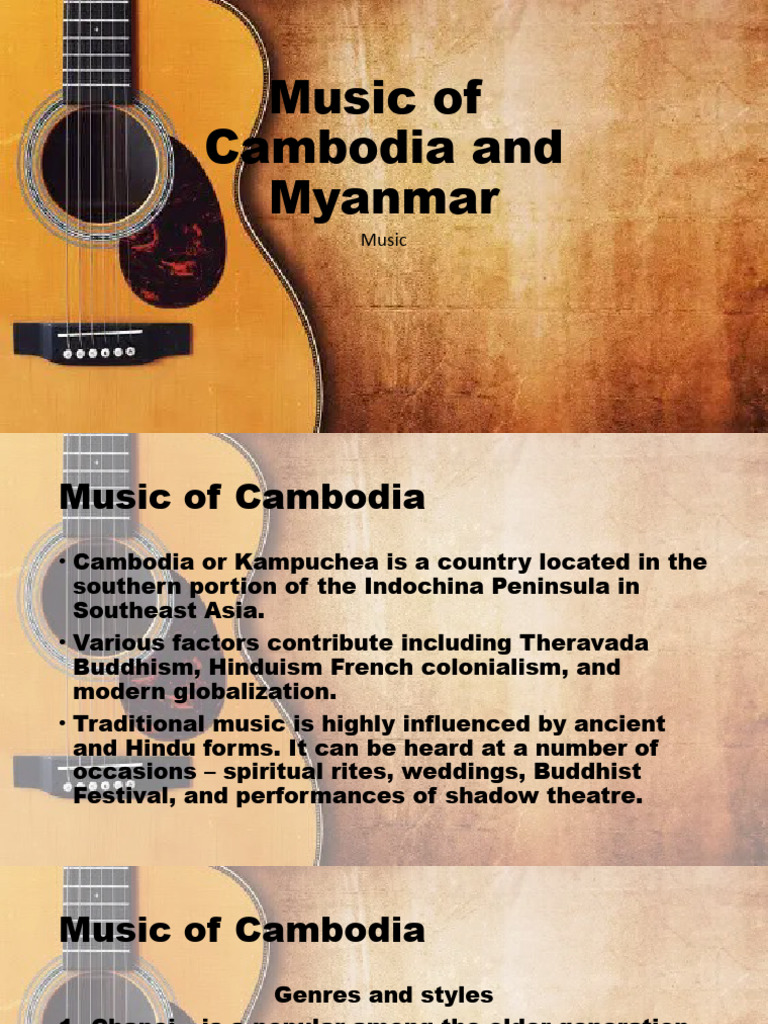 Music of Cambodia and Myanmar | PDF | Cambodia | Musical Instruments