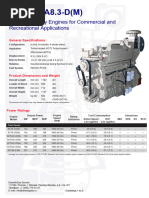 Cat C18 ACERT Spec Sheets - Commercial C18 ACERT Marine Propulsion Engine Specifications PDF ...